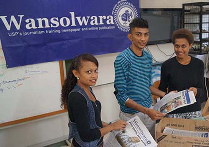 Fiji Report: A day on the job at the Wansolwara newspaper | Asia ...