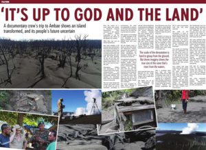 ‘It’s up to God and the land’ on Vanuatu’s Ambae volcano isle | Asia ...