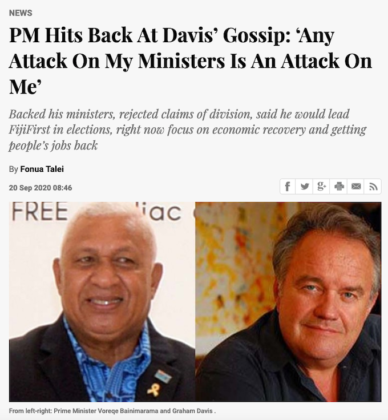 Graham Davis: Why Bainimarama has slammed me in the Fiji ‘state’ media ...