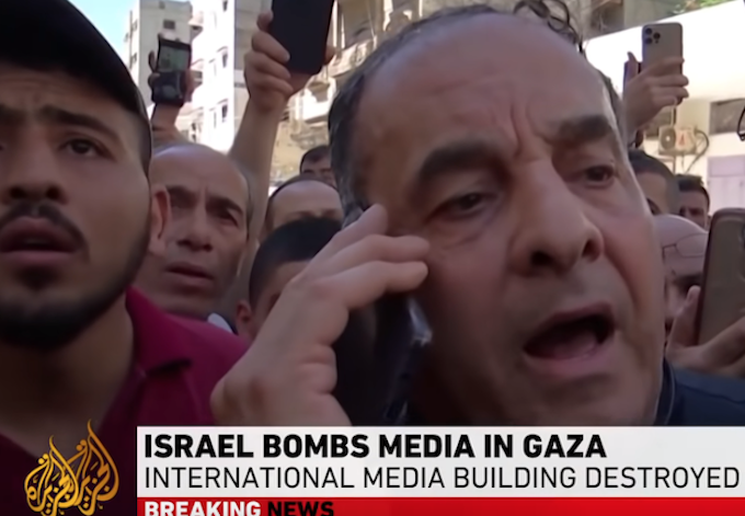 ‘Give us 10 minutes’ – how Israel bombed a Gaza media tower | Asia ...