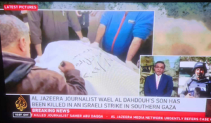 Al Jazeera Gaza bureau chief’s son one of two Palestinian journalists ...